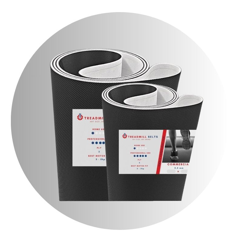 Professional treadmill belts